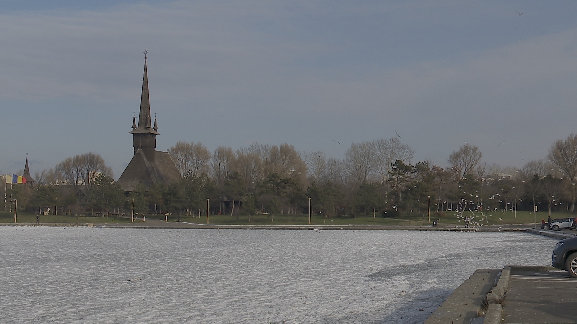 A înghețat Lacul Tăbăcăriei | DOTTO TV