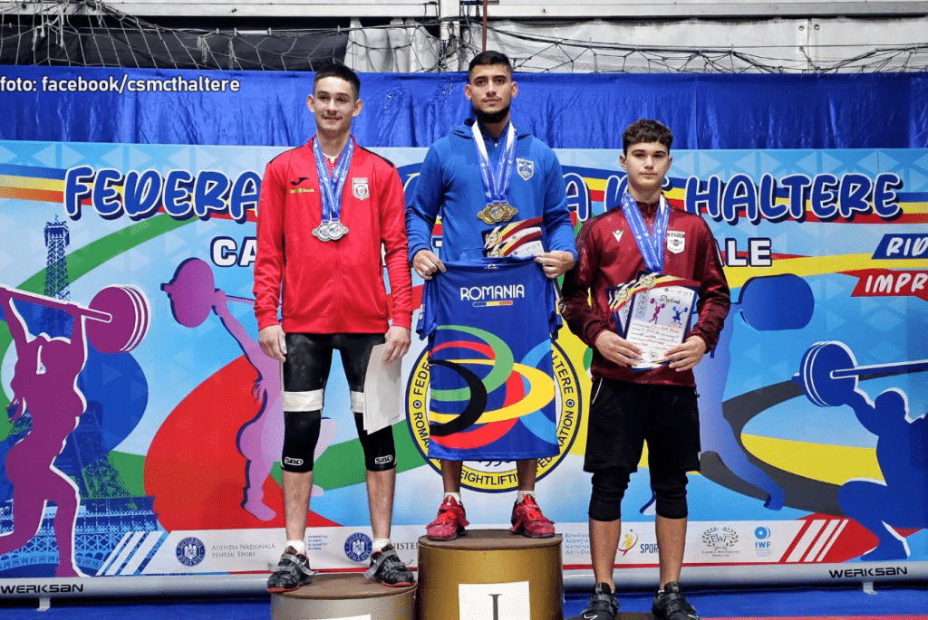 George Florea, triplu campion național la haltere | DOTTO TV